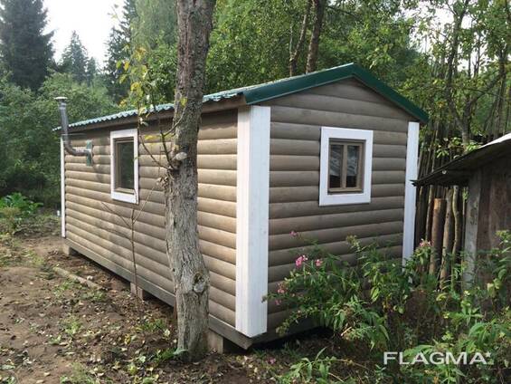 Готовая баня 2,4х5м — Купить в Минске на Flagma.by #3369847