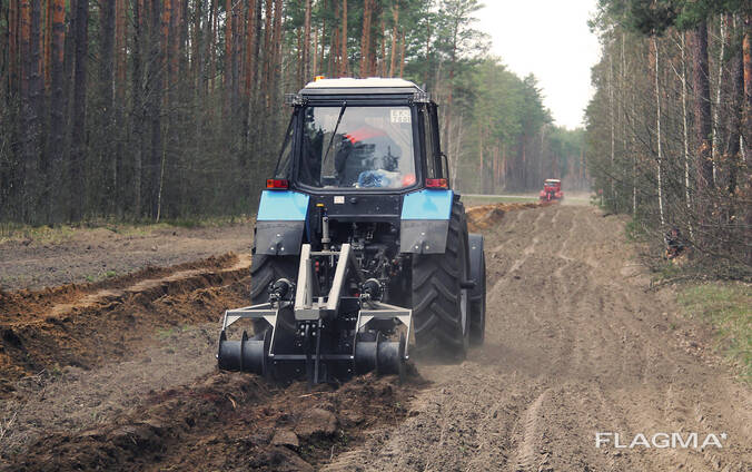 Плуг лесной двухотвальный ZKT-2 PRO — Купить в Дрогичине на Flagma.by ...