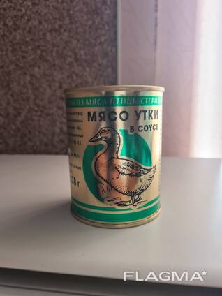 Тушенка из мяса утки "Утка в собственном соку" — Купить в Березе на ...